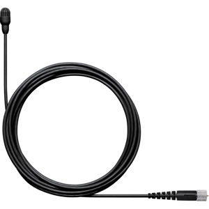 Shure TwinPlex TL47 Omnidirectional Lavalier Mic, MicroDot, Black, W ...