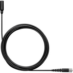 Shure TwinPlex TL48 Omnidirectional Lavalier Mic, MicroDot, Black, W ...