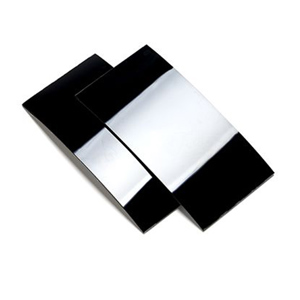 Sirchie Black Rubber Gel Fingerprint Lifters, 2" X 4", 12 Pack 127LB