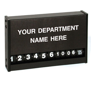 Sirchie Rotary Identification Sign 837P - Adorama