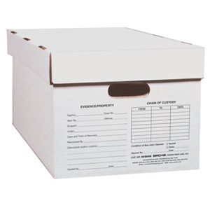 Sirchie Evidence/Records Box, 24"x12"x10", Set of 10 - Adorama