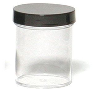 Sirchie Evidence Collection Polystyrene Jars, 4 oz, Set of 15 ECJ4