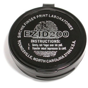 Sirchie 2" Ceramic Pocket Fingerprint Pad EZID200 - Adorama