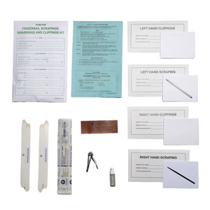 Sirchie FSSC100 Fingernail Scrapings, Swabbings and Clippings Kit FSSC100