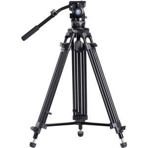 Sirui SH15T SH Series 3-Section Aluminum Video Tripod with BCH-10 75mm ...