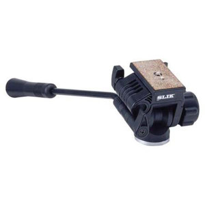 Slik 504QF-II Video Fluid Head with Pan Lock and Quick Release 618-504