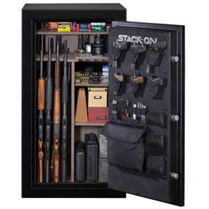 Stack-On 40 Gun Safe with Electronic Lock, Matte Black A-40-MB-E-S