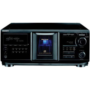 Sony CDP-CX455 400 Disc CD / CD-R/RW Changer Player System #CDPCX455 ...