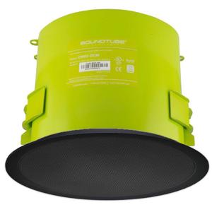 SoundTube CM82-BGM 8" In Ceiling Speaker, Black, Single CM82-BGM-BK