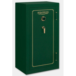 Stack-On 24 Gun Fire Rated Safe with Combination Lock, Matte Hunter Green