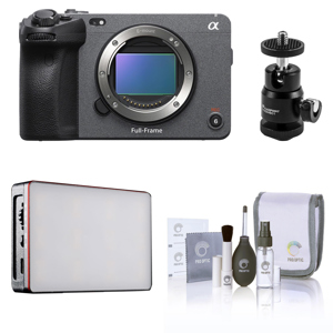 Sony FX3 Full-Frame Cinema Line Camera with LED Light - Adorama