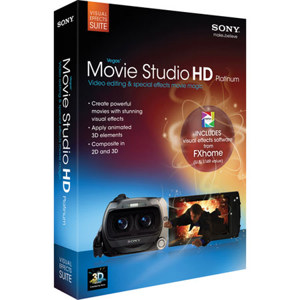 Sony Vegas Movie Studio HD Platinum Visual Effects Suite - Adorama