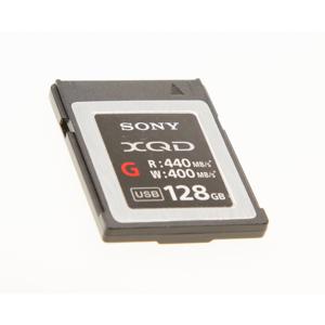 Sony G Series 128GB XQD Memory Card, 400MB/s Write Speed, 440MB/s Read ...