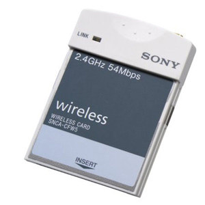 Sony CF Type IEEE 802.11g Wireless LAN Card for SNC-CS50N, SNC-RZ50N ...