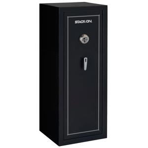 Stack-On 16-Gun Capacity SS-Series Safe with Biometric Lock, Matte Black