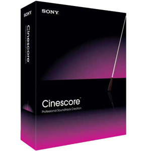 Sony SC1000 Cinescore Professional Soundtrack Creation Software for Windows