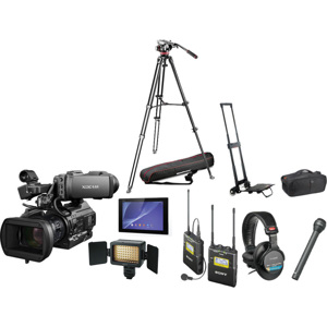 Sony VJBK1THP300 Video Journalist Backpack Kit