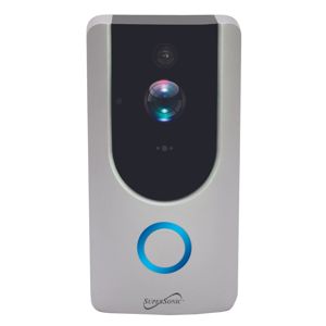 Supersonic SC-5000VD 2MP Smart Wi-Fi Doorbell Camera with HD Video ...
