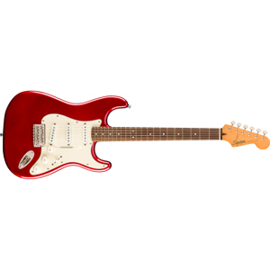 Squier Classic Vibe 60s Stratocaster Electric Guitar, Candy Apple Red ...