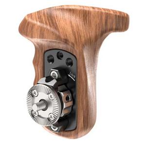 SmallRig Right-Side Wooden Grip Handle with ARRI Rosette - Adorama