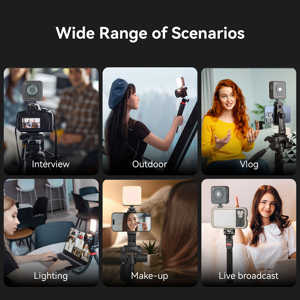 SmallRig Vibe P96 5W Bi-Color LED Video Light, Gray 3286B - Adorama