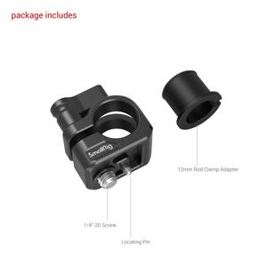 SmallRig 12mm/15mm Single Rod Clamp 3598 - Adorama