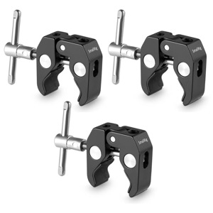 SmallRig 3 Pack Super Clamp with 1/4" and 3/8" Thread 735 3 - Adorama
