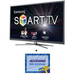Samsung 64" Smart 3D HDTV with Adorama $300.00 Gift Certificate PN64E7000 L