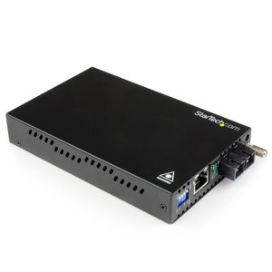 StarTech 1000 Mbps Gigabit Single Mode SC Fiber Media Converter ...