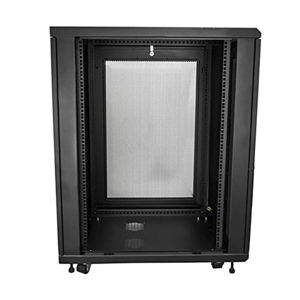 Startech 18U 19" Adjustable Depth Server Rack Cabinet with Casters ...