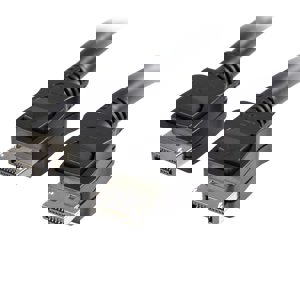 StarTech 6' DisplayPort 1.2 Cable with Latches, 30 AWG DISPLPORT6L