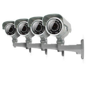 SVAT Electronics Ultra Resolution 100' Night Vision Security Camera, 4 Pack