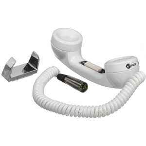 Telex HS-6000 Telephone Style Push-to-Talk Handset, Black
