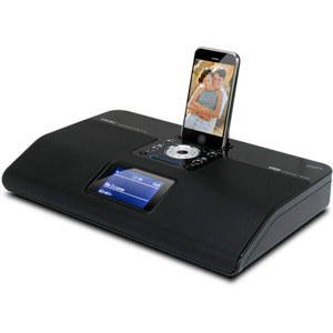 TEAC R-4iNT Wall-Mountable Radio with iPod Dock, Black R4-INT