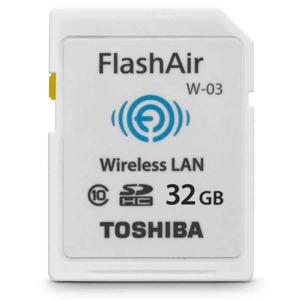 Toshiba 32GB FlashAir III Wireless Class 10 SDHC Memory Card for ...