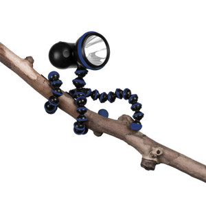 Joby GorillaTorch 100 Hands-free LED Flashlight, Black/Dark Blue