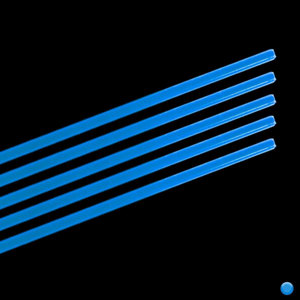 TruGlo Fiber Optic Rod, .010x9", 5 Pack, Blue - Adorama