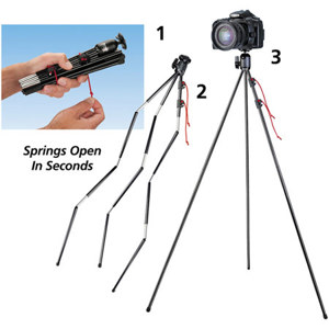 Tamrac TR404 ZipShot Mini Tripod - Adorama