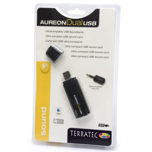TerraTec Sound Aureon Dual Ultra Compact USB Sound Card - Adorama