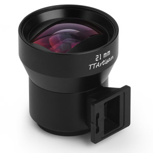 TTArtisan Viewfinder for Leica M-Style 21mm f/1.5 Fisheye Lens, Black