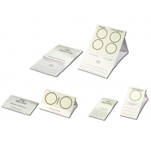 Tri-Tech Forensics FTA Micro Card, 1 Circle, 100 Pack BODPA-FTA-1