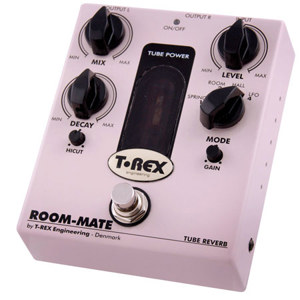 T-Rex Room-Mate Tube-Driven Reverb Pedal - Adorama
