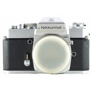 USED Nikkormat EL Chrome SLR Manual Focus Camera Body