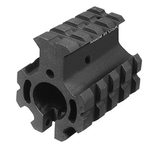 UTG Leapers UTG Pro Model 4/AR15 High Profile Quad-rail Gas Block f/.75 ...