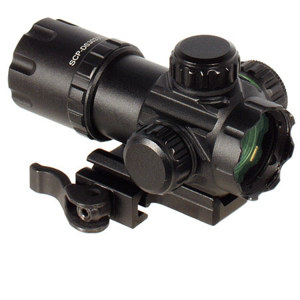 UTG Leapers UTG 3.9" ITA Red/Green Dot Sight with Riser Adaptor SCP-DS3039W