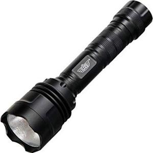 UZI 350 Lumen Rechargeable Flashlight, Water Resistant and Shock Proof ...