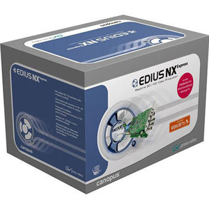 Grass Valley / Canopus EDIUS NX PCI Express Capture Hardware with EDIUS ...