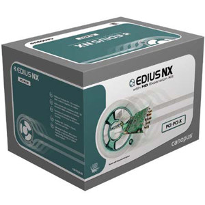 Grass Valley Canopus EDIUS NX for PCI-Express with HD Expansion Kit and ...