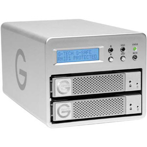 G-Tech G-Speed, 4.5 TB External Hard Drive Storage Solution, 4GB Fiber ...