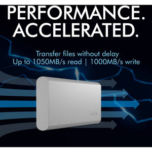 LaCie Portable 2TB USB 3.1 Gen 2 Type-C External SSD v2 STKS2000400